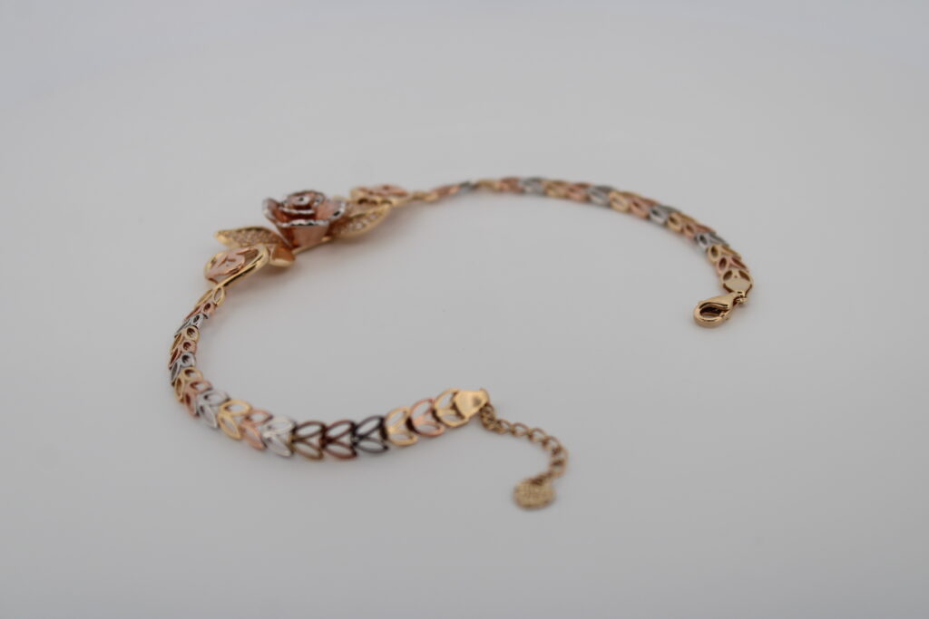 Rose Blossom Quinceañera Bracelet - Eastpoint Jewelry